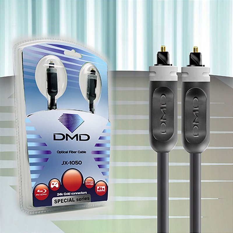 Diamond Cable JX-1050 8 Metros - Cabo de Fibra Ótica Special Series ...