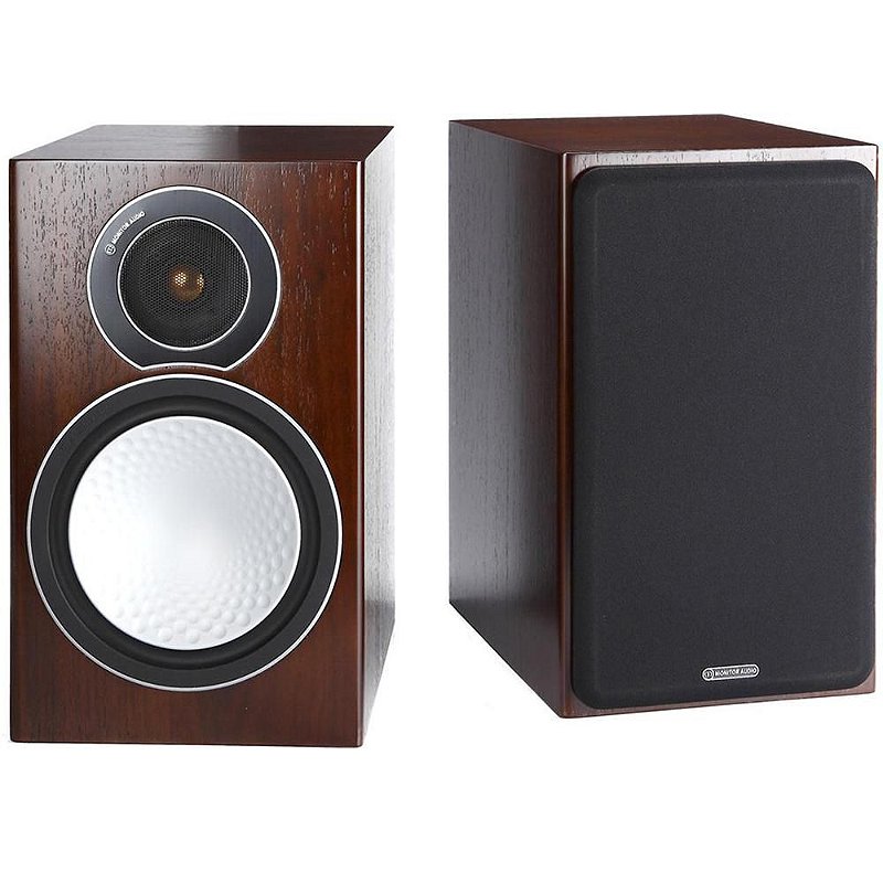 Monitor Audio Silver 2 - Par de caixas acústicas Bookshelf 2-vias para ...