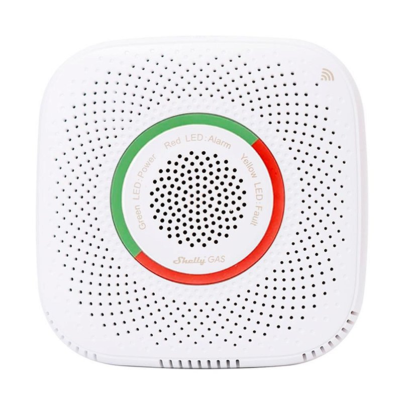 Shelly Sensor Detector de Gás GLP Operado por Wi-Fi Botijão Gas LPG ...