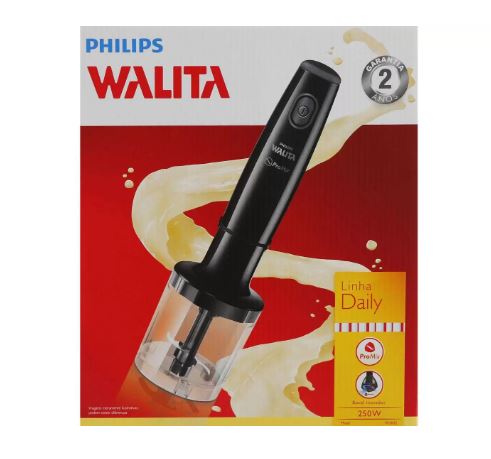 Mixer Pro Mix Philips Walita Preto 250W - RI1602 - 220V - SOMAR VIRTUAL