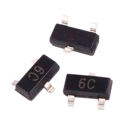 Transistor BC817-40-6C SOT23 - Tetracomp Componentes Eletrônicos Ltda.