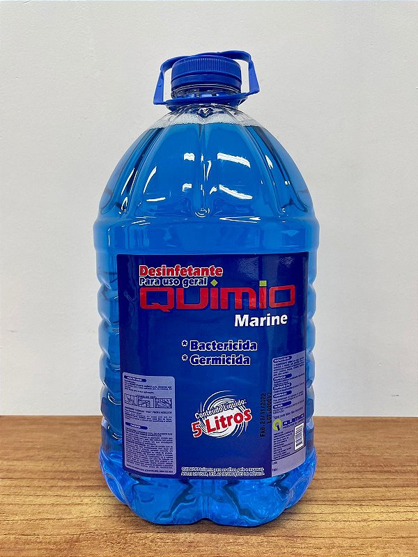 DESINFETANTE MARINE 5LT QUIMIO - Ideal Limp | Limpeza Profissional