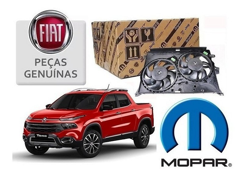 Ventoinha original Fiat Toro e Renegade Diesel - 52127332 - Peças ...