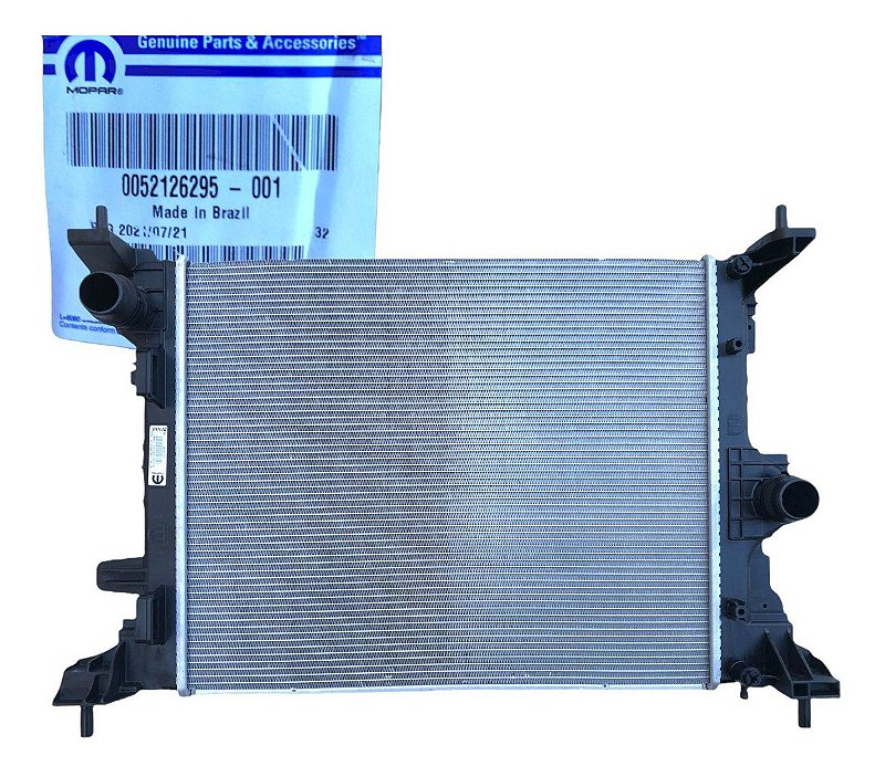 Radiador de Água Fiat Nova Strada 1.3 2020 2021 2022 Original - Peças ...