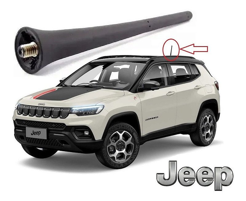 Haste antena de teto Jeep Renegade Compass 2020 Original 52068564 ...