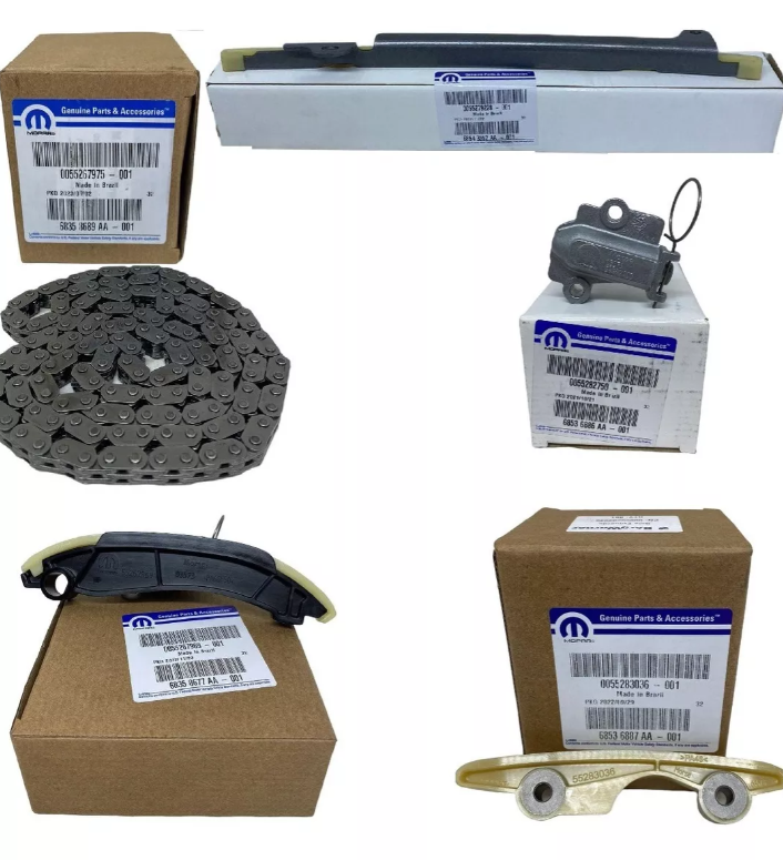 Kit corrente comando Fiat Argo Mobi Uno Fire 3cc 55267975-55282750 ...