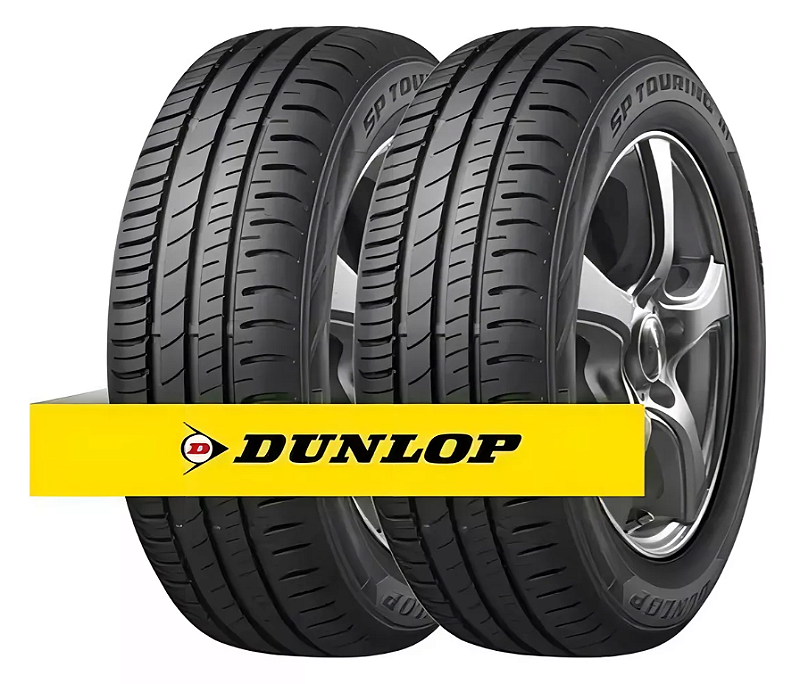 Kit 2 Pneus Dunlop Aro 14 185/70r14 Sp Touring R1 88t - Peças Originais ...