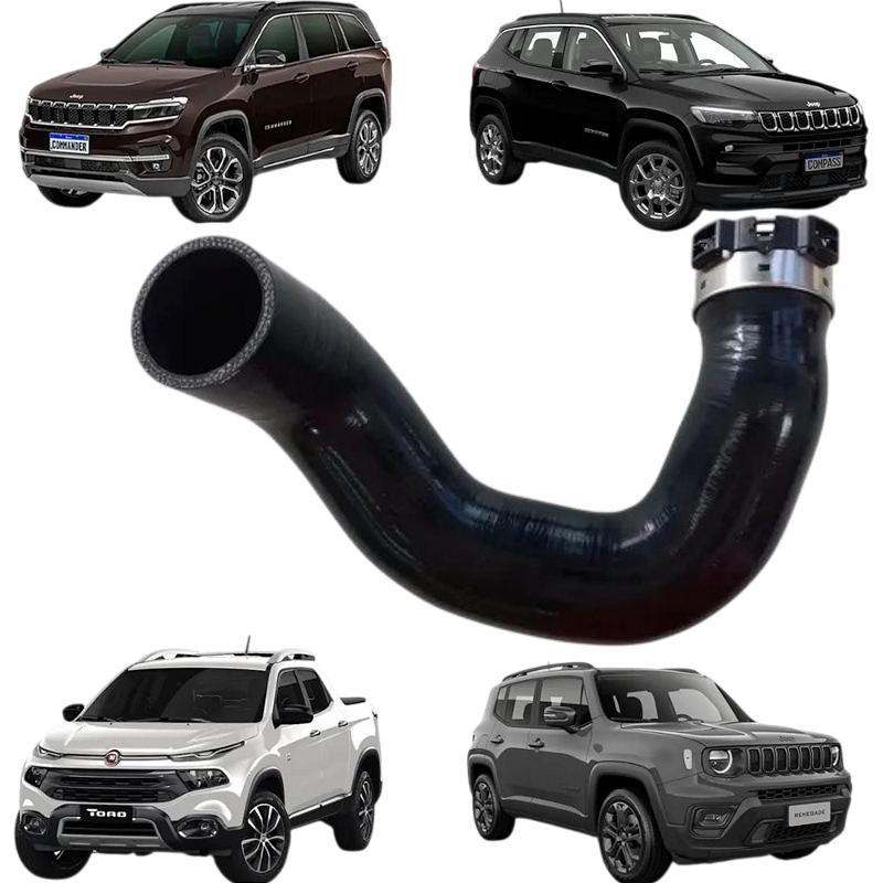 Mangueira Intercooler Para Fiat Toro Jeep Compass Renegade 2.0 Diesel ...