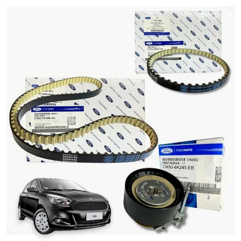 Kit Tensor Correia Dentada E Correia Bomba Ka 1.0 2014/2020 - Peças ...