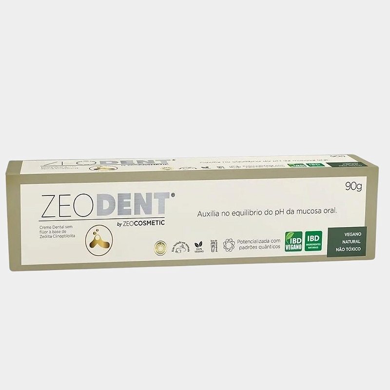 Creme Dental ZEODENT 90g - Fonte da Vida