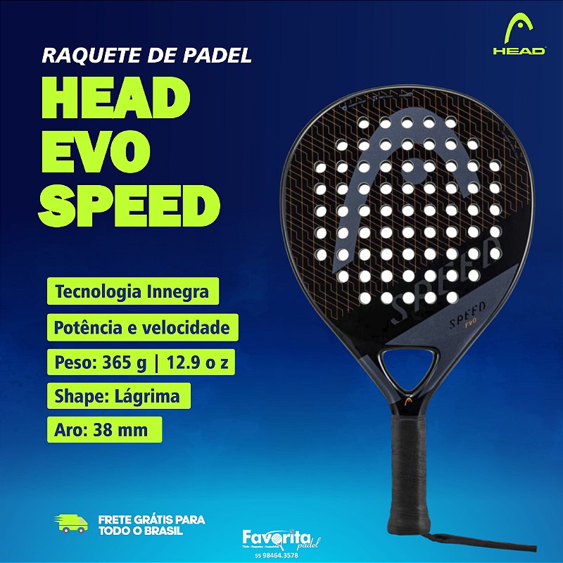 Raquete de Padel Head Evo Speed - Favorita Padel