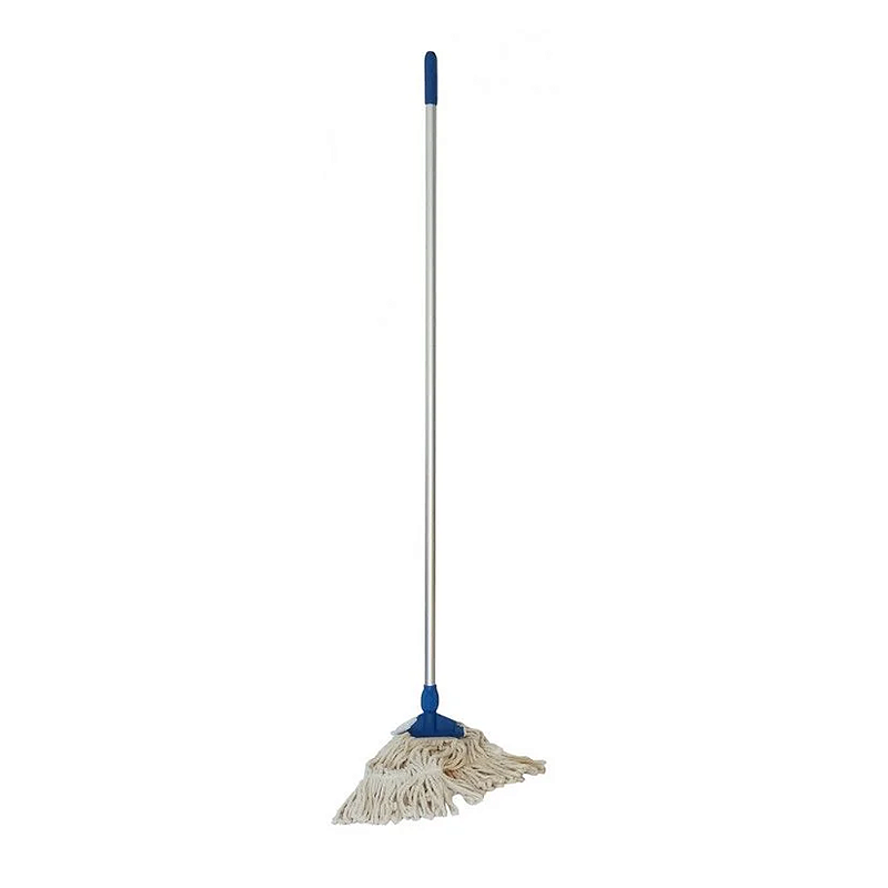 Esfregão MOP Úmido Cru – Cabo de Alumínio e Alta Absorção - SindicoShop ...