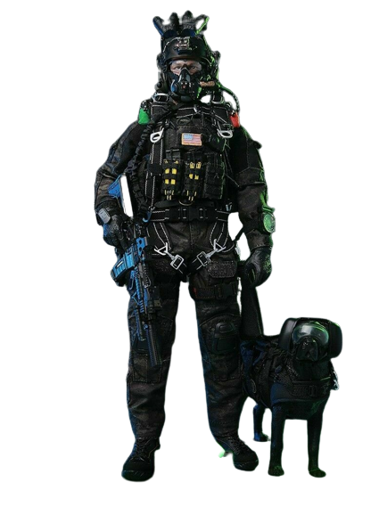 Boneco Mini Times Toys Us Navy Força Especial Seal Halo 1/6 Soldier ge ...