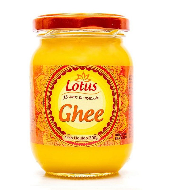 Manteiga Ghee Tradicional 200g Lotus - Delhi Especiarias - Os melhores ...