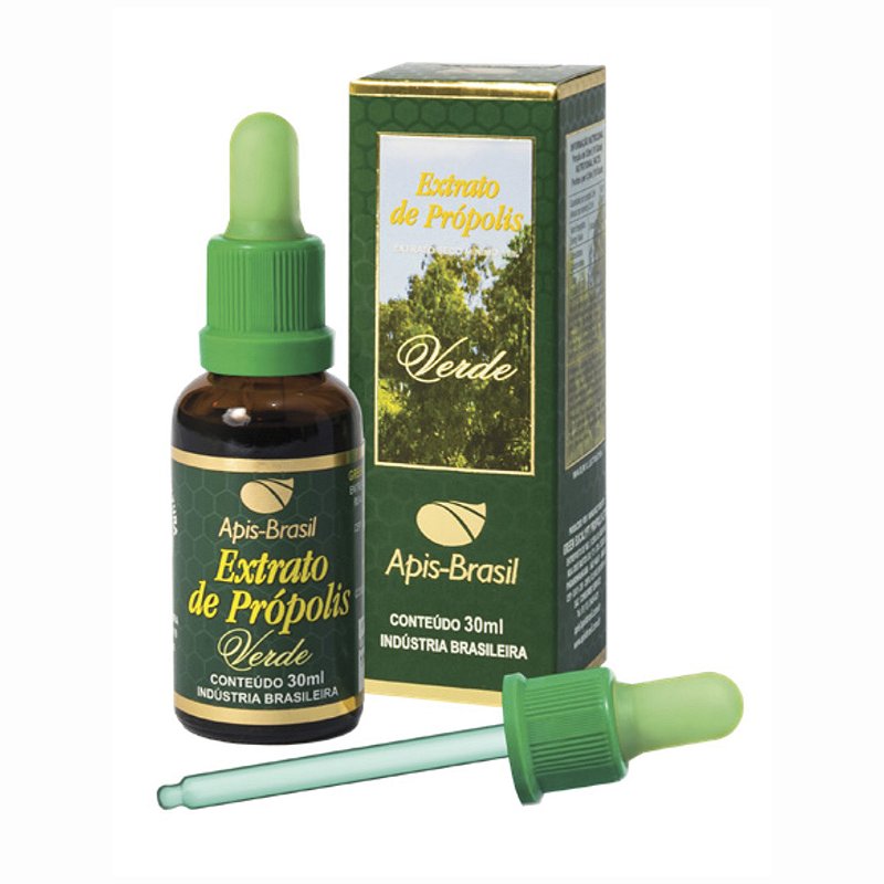 Extrato De Própolis Verde 17% 30ml Apis Brasil - Delhi Especiarias - Os ...