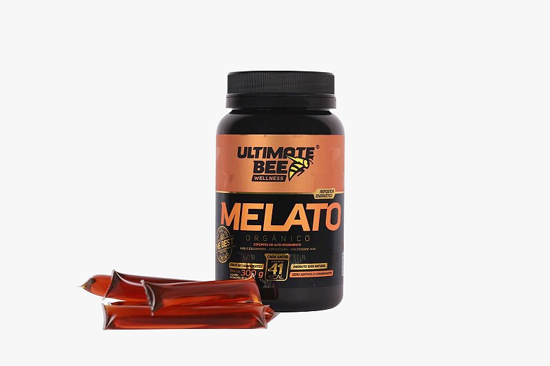 Mel de Melato Orgânico 24 Sachês 300g Repositor Energético - Delhi ...