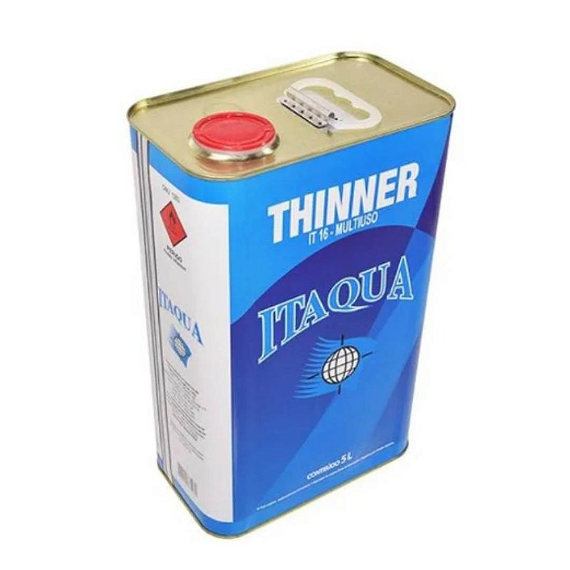 THINNER IT 16 MULTIUSO ITAQUA 5 LITROS - Casa das Fitas THINNER IT 16 MULTIUSO ITAQUA 5 LITROS - Casa das Fitas