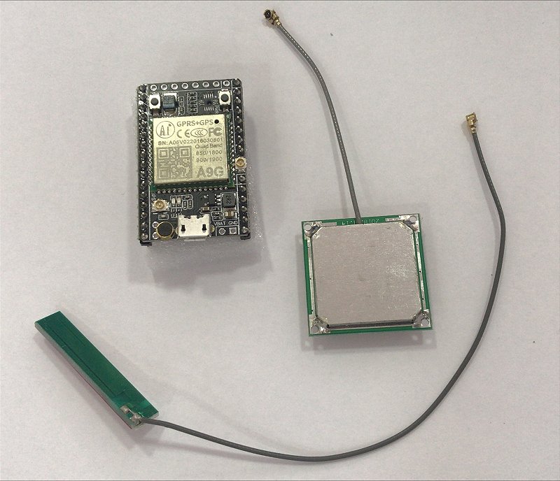 "M[odulo GSM/GPRS + GPS A9G" - IOT ROBOTICA