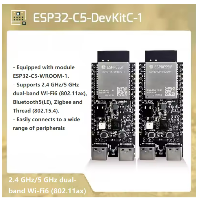 ESP32-C5-DevKitC-1-N8R4 - IOT ROBOTICA