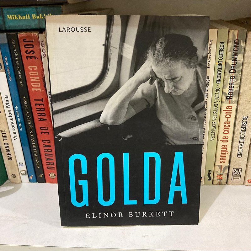 Livro: Golda, de Elinor Burkett - Usado - Pouso Cultural