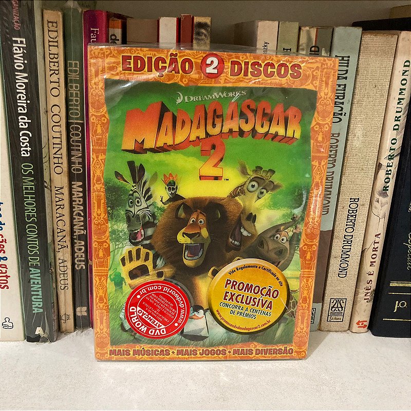 DVD: Madagascar 2 - Lacrado - Pouso Cultural
