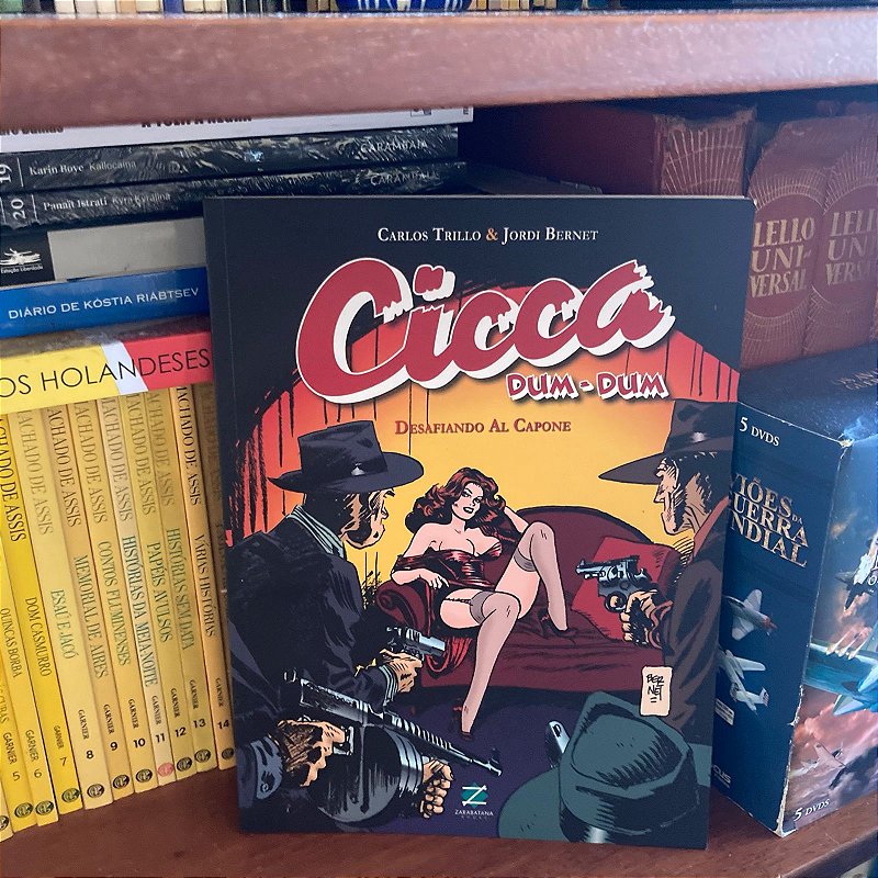 HQ: Cicca Dum-Dum, de Carlos Trillo & Jordi Bernet - Usado - Pouso Cultural