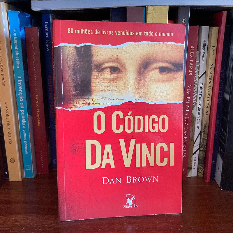 Livro: O código Da Vinci, de Dan Brown - Usado - Pouso Cultural