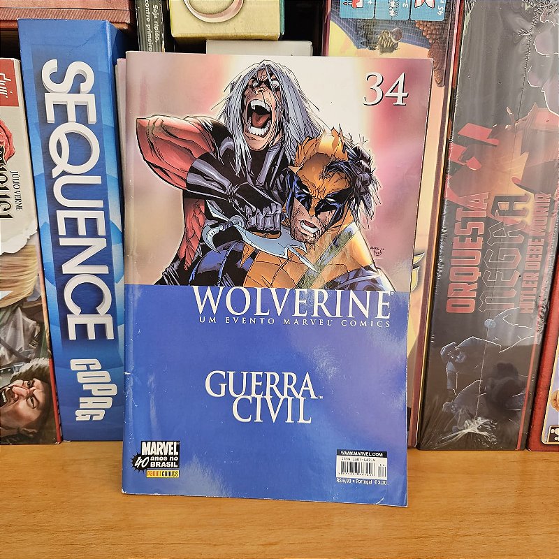 HQ: Wolverine 34 - Usado - Pouso Cultural