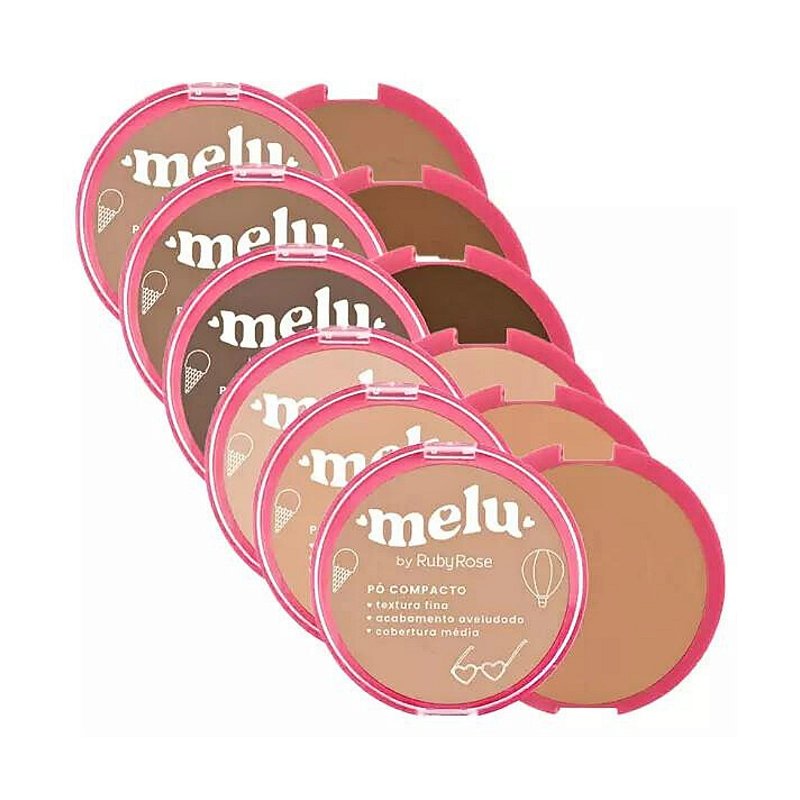 Pó compacto melu by Ruby Rose - TM Makeup