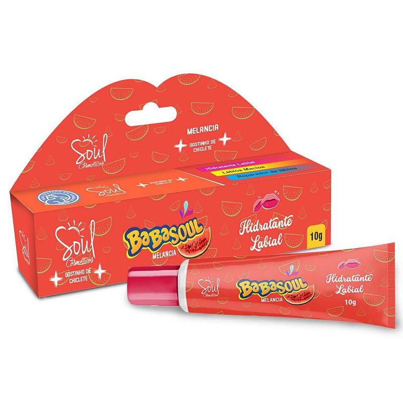 Babasoul hidratante labial de melancia Soul - TM Makeup