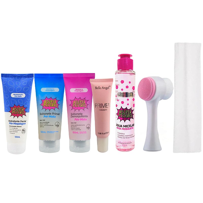 Kit pré e pós make - TM Makeup