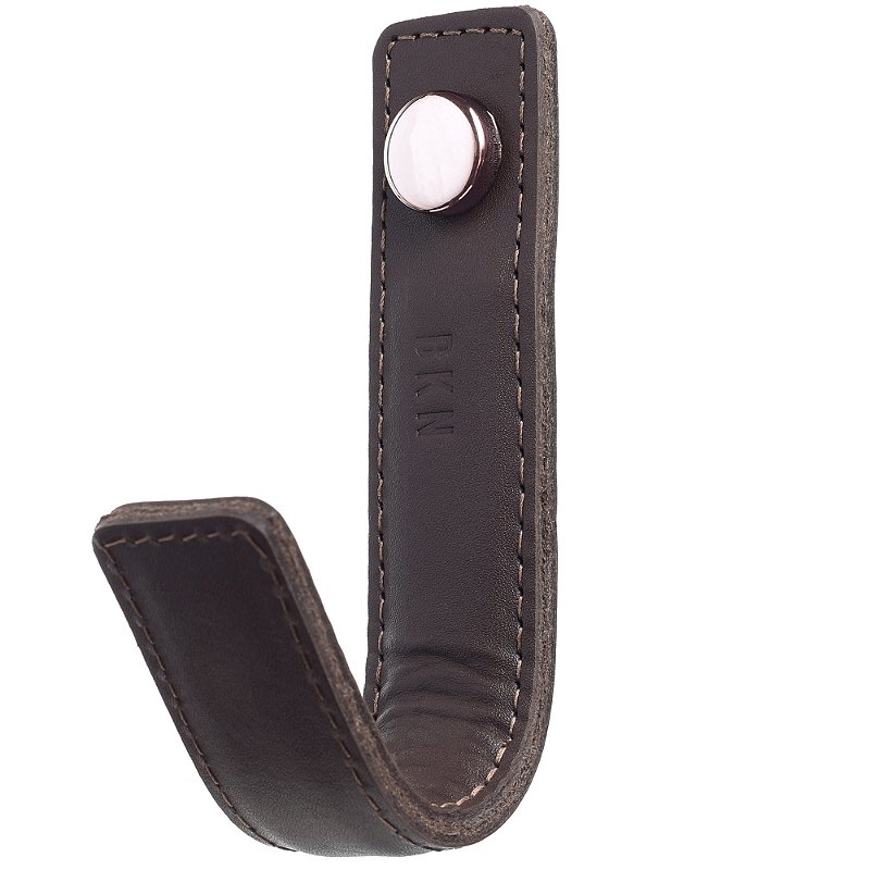 Cabide Jaguar em Couro Legítimo Café - A legítima elegância do couro!