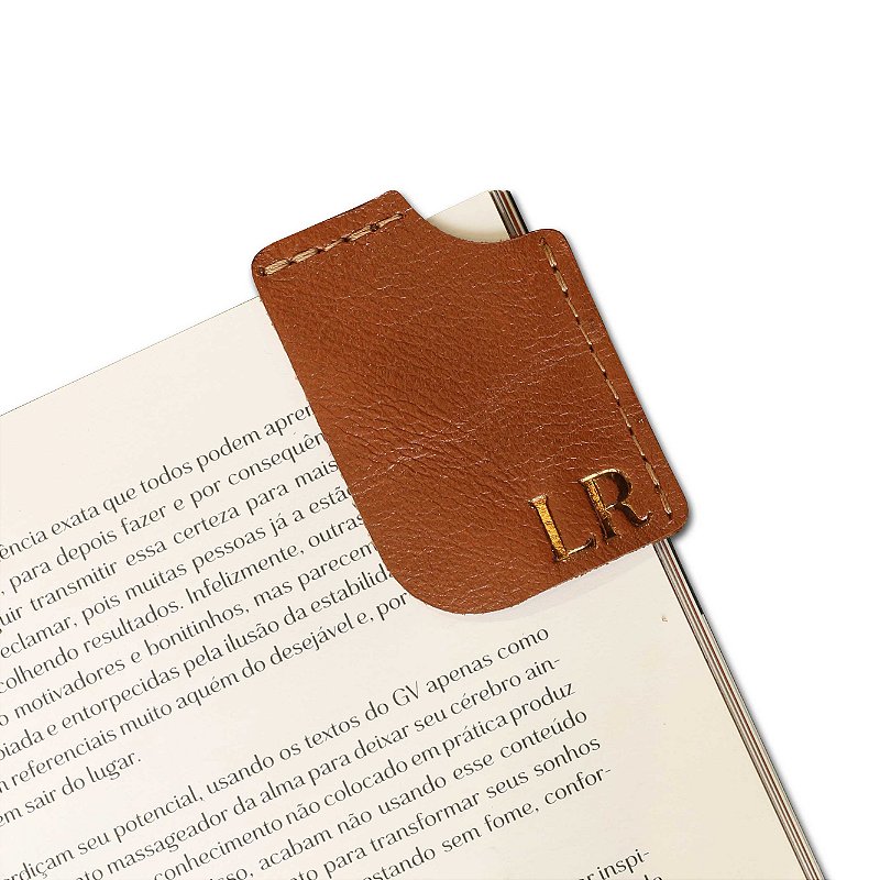 Marca Páginas Nobel - A legítima elegância do couro!