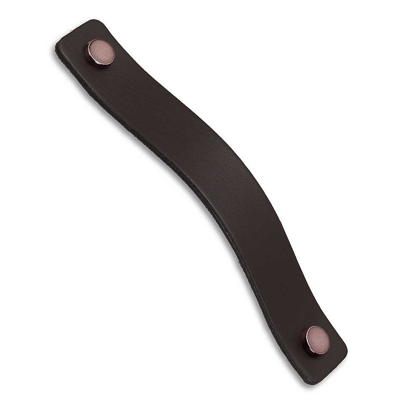 Puxador Couro Café Alça Bávaro - A legítima elegância do couro!