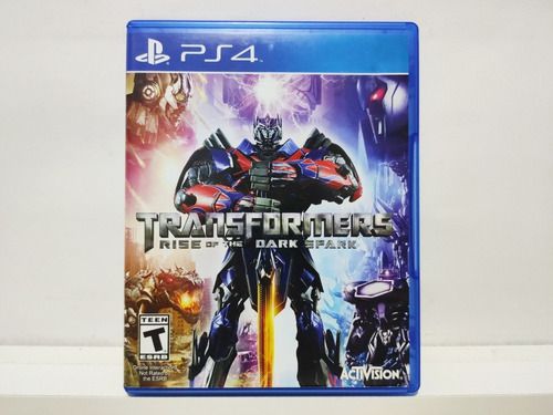 Transformers Rise Of The Dark Spark - PS4 - Semi-Novo - Carvalho Games