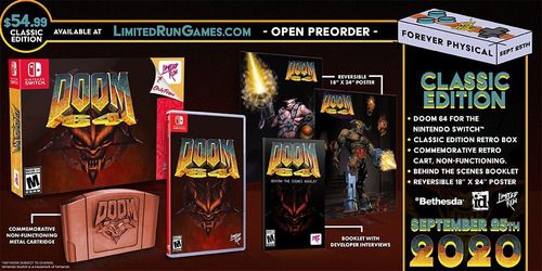 Doom 64 Classic Edition - Nintendo Switch - Limited Run Games ...