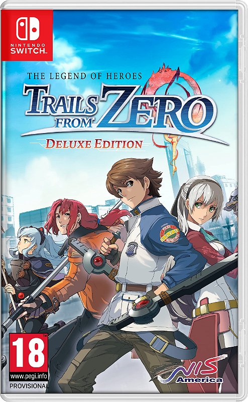 The Legend Of Heroes Trails From Zero Deluxe Edition - Nintendo Switch ...