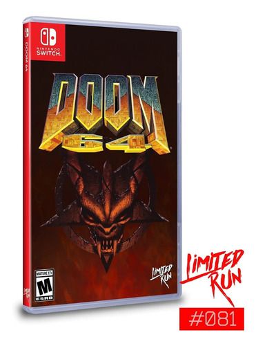 Doom 64 - Nintendo Switch - Limited Run Games - Carvalho Games