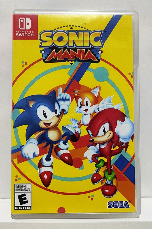 Sonic Mania - Nintendo Switch - Semi-Novo - Carvalho Games