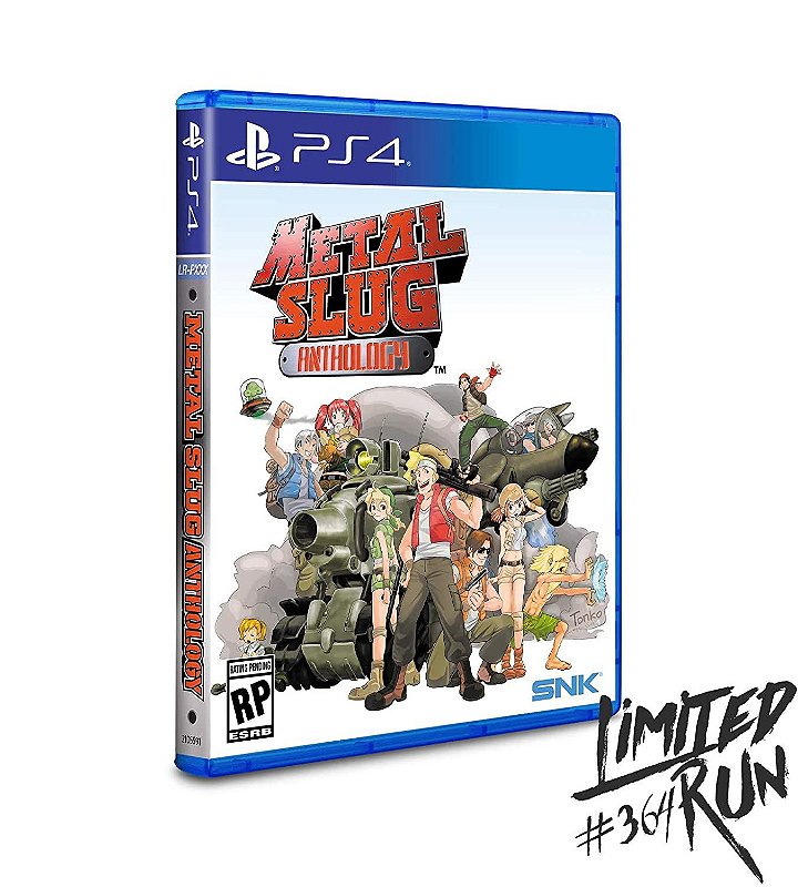 Metal Slug Anthology - PS4 - Limited Run Games - Carvalho Games