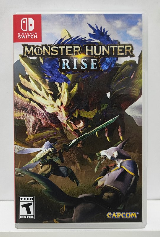 Monster Hunter Rise - Nintendo Switch - Semi-Novo - Carvalho Games