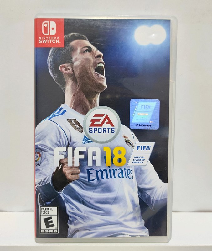 FIFA 18 - Nintendo Switch - Semi-Novo - Carvalho Games