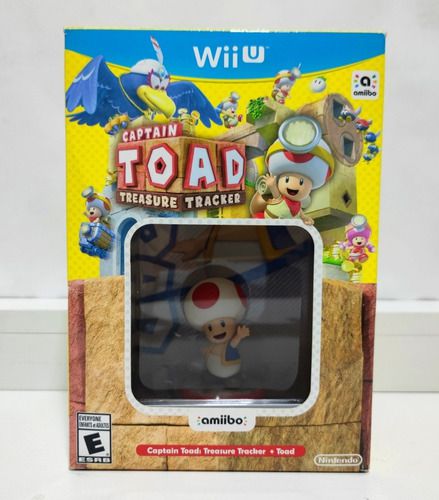 Captain Toad Treasure Tracker Bundle Amiibo - Nintendo Wii U - Semi-Novo - Carvalho Games