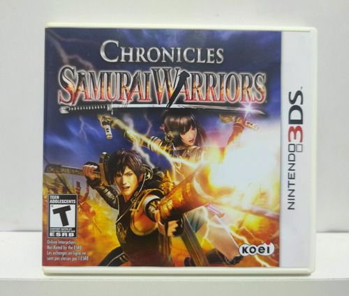 Samurai Warriors Chronicles - Nintendo 3DS - Semi-Novo - Carvalho Games