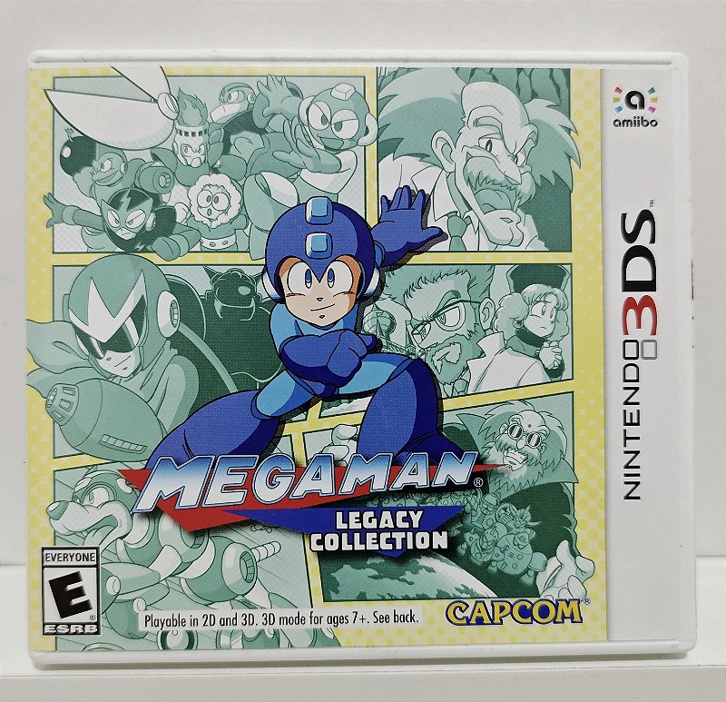 Mega Man Legacy Collection - Nintendo 3DS - Semi-Novo - Carvalho Games