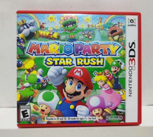 Mario Party Star Rush - Nintendo 3ds - Semi-Novo - Carvalho Games