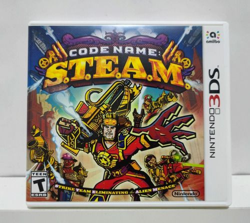 Code Name Steam - Nintendo 3DS - Semi-Novo - Carvalho Games