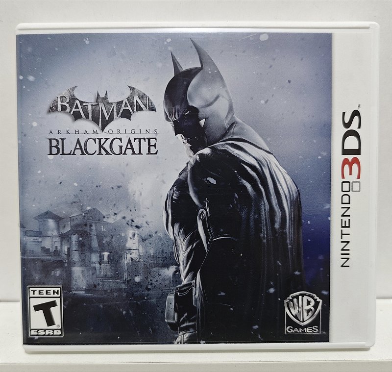 Batman Arkham Origins Blackgate - Nintendo 3DS - Semi-Novo - Carvalho Games