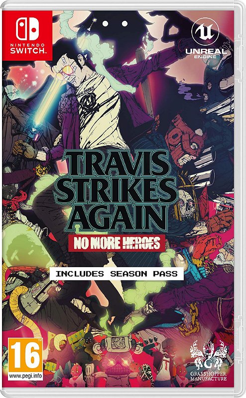 Travis Strikes Again No More Heroes - Nintendo Switch - Carvalho Games