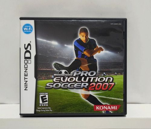 Pro Evolution Soccer 2007 - Nintendo DS - Semi-Novo - Carvalho Games